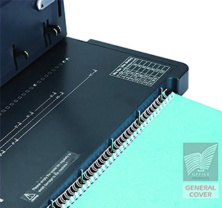 DSB - WR 150 relieuse manuelle pour anneaux métalliques 3:1